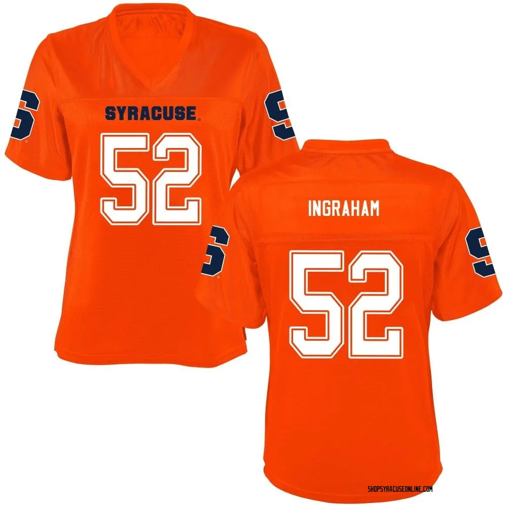 Women's Syracuse Orange Braylen Ingraham Football Jersey - Replica ...